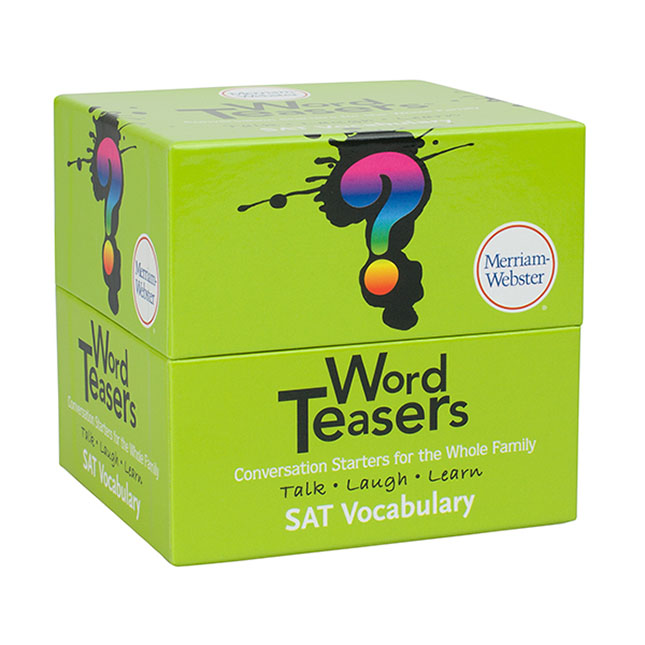 WordTeasers: SAT Vocabulary - - Fat Brain Toys