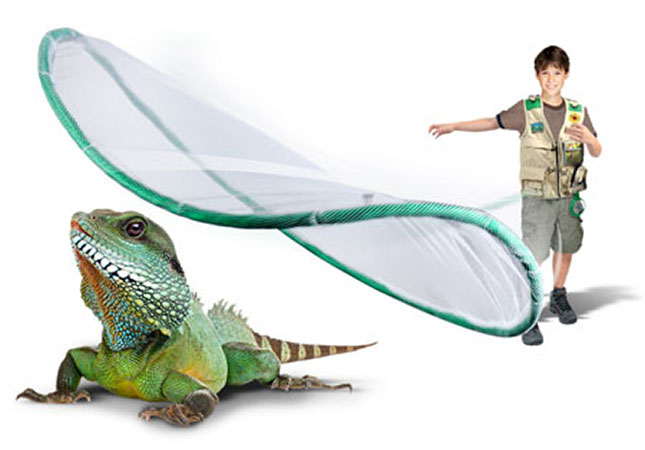 Backyard Safari Reptile Hunters Super Throw Net - - Fat Brain Toys