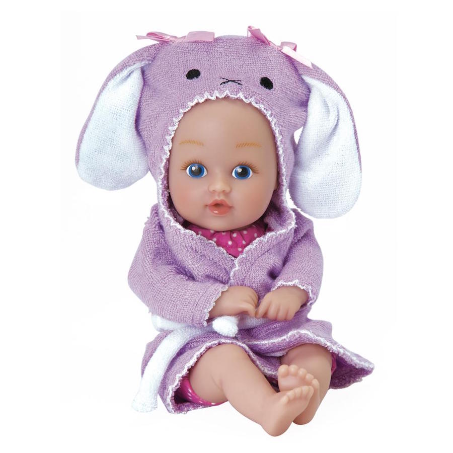 BathTime Baby Tots Bunny - 8.5 inch - - Fat Brain Toys