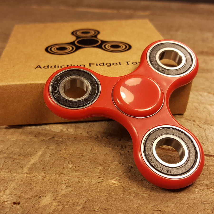 Tri Bar Spinner with Rubber Shield - - Fat Brain Toys
