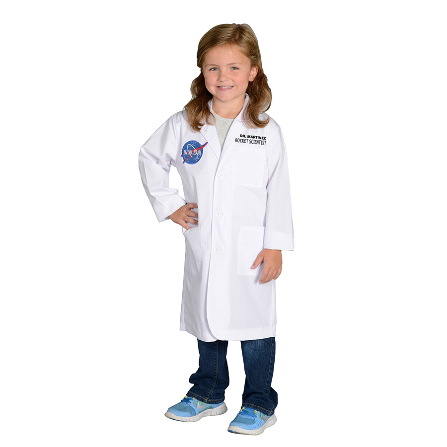 Personalized Jr. Rocket Scientist Lab Coat - Best for Ages 6 to 9