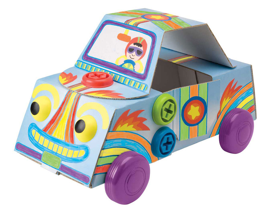 Build & Roll Car - - Fat Brain Toys