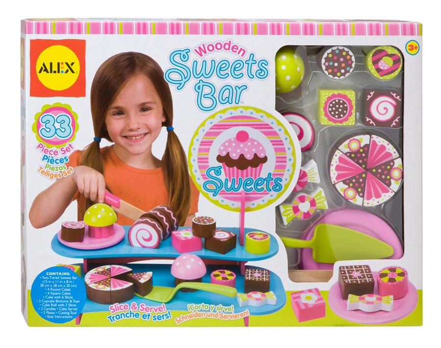 Wooden Sweets Bar - - Fat Brain Toys