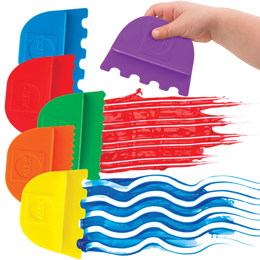 Alex Jr. Tots Finger Paint Party - - Fat Brain Toys