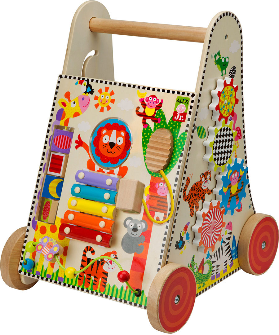 Jungle Fun Activity Cart - - Fat Brain Toys