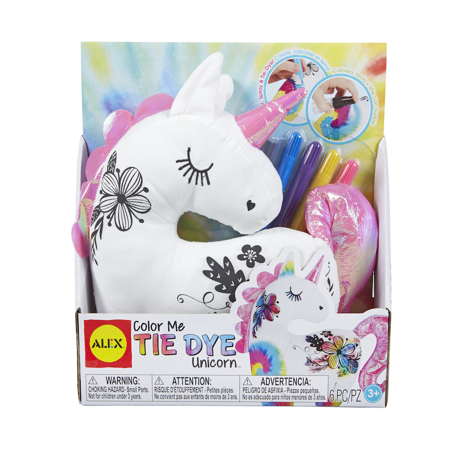Color Me Tie Dye Unicorn - - Fat Brain Toys