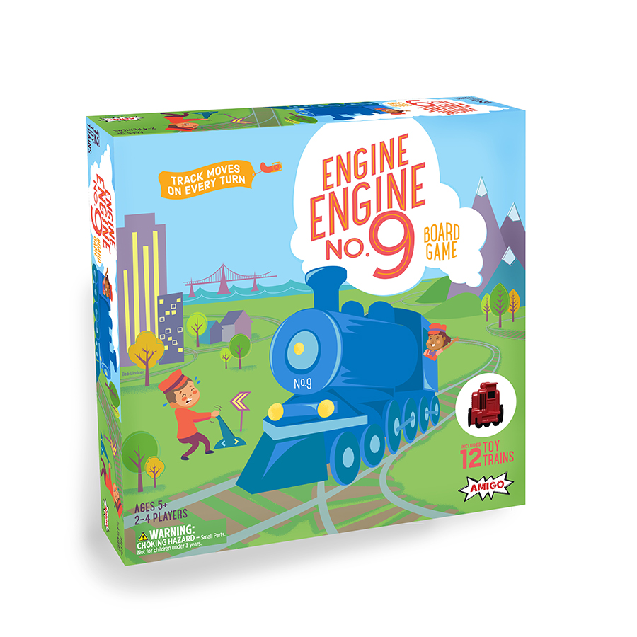 Engine Engine #9 - - Fat Brain Toys