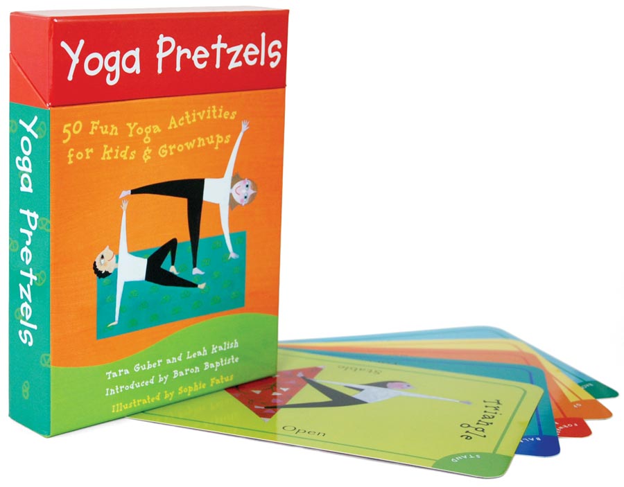 Yoga Pretzels Card Deck - - Fat Brain Toys