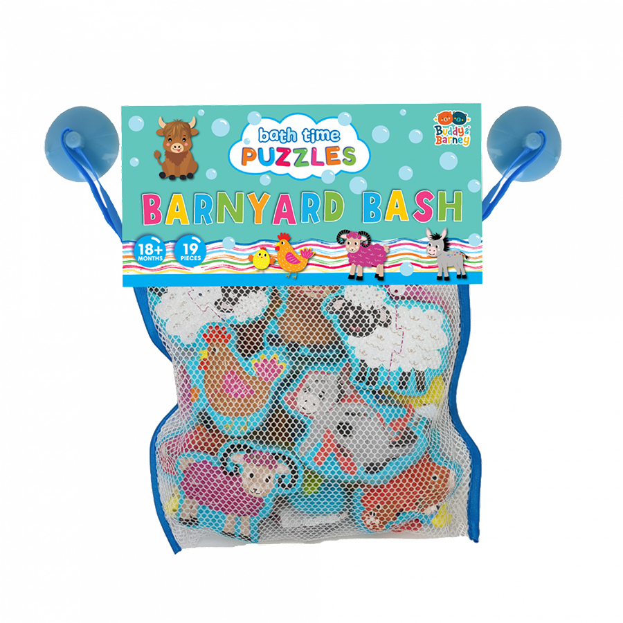 Bath Puzzles Barnyard Bash - Best Bath Toys for Ages 2 to 3