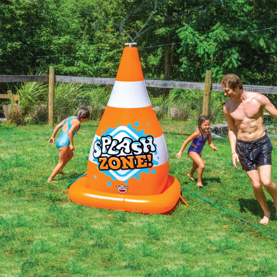Safety Cone Sprinkler - Best Active Play for Ages 6 to 9