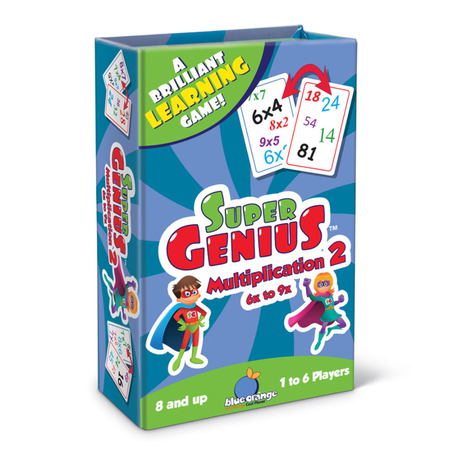 Super Genius Multiplication 2 - - Fat Brain Toys