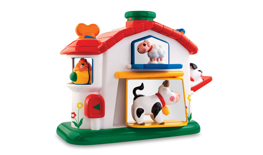 Tolo Pop-Up Farm House - - Fat Brain Toys