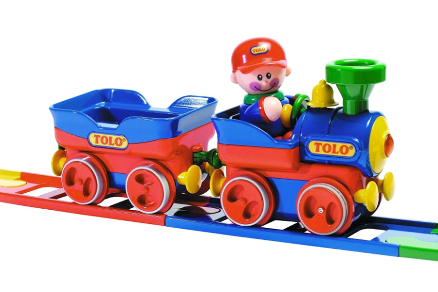 TOLO First Friends Deluxe Train Set - - Fat Brain Toys