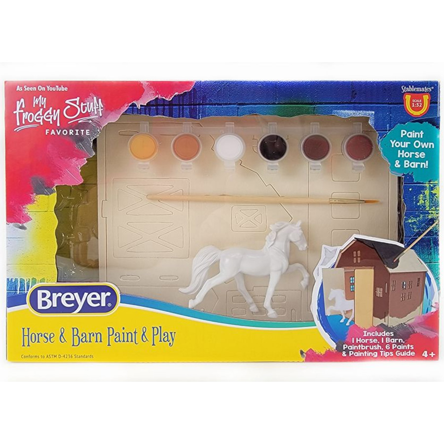 Horse & Barn Paint & Play - Best Arts & Crafts for Ages 6 to 9