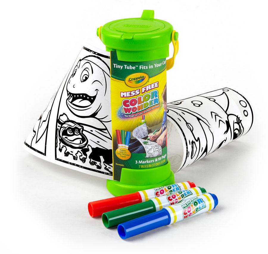 Color Wonder Tiny Tube with Paper & Markers - - Fat Brain Toys