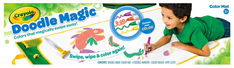 Doodle Magic Color Roll - - Fat Brain Toys