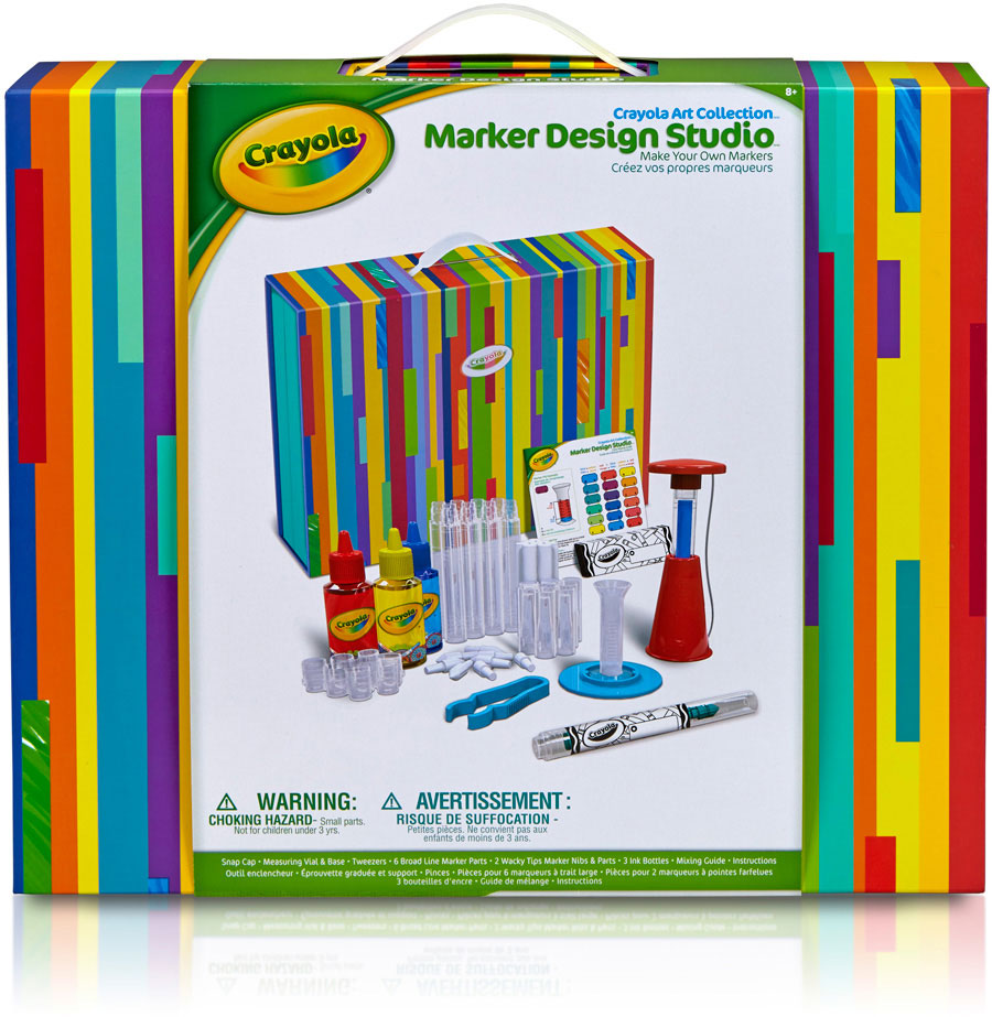 Crayola Art Collection Marker Maker Kit - - Fat Brain Toys