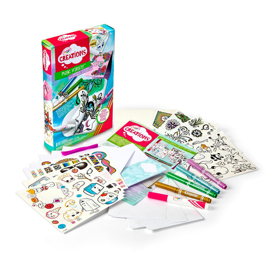 Magic Transfer Stationery Set - - Fat Brain Toys