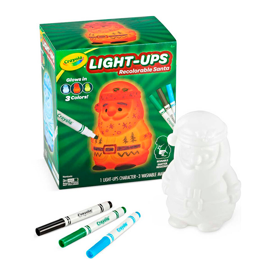 Crayola Light-Ups - Santa - Best Arts & Crafts for Ages 4 to 8