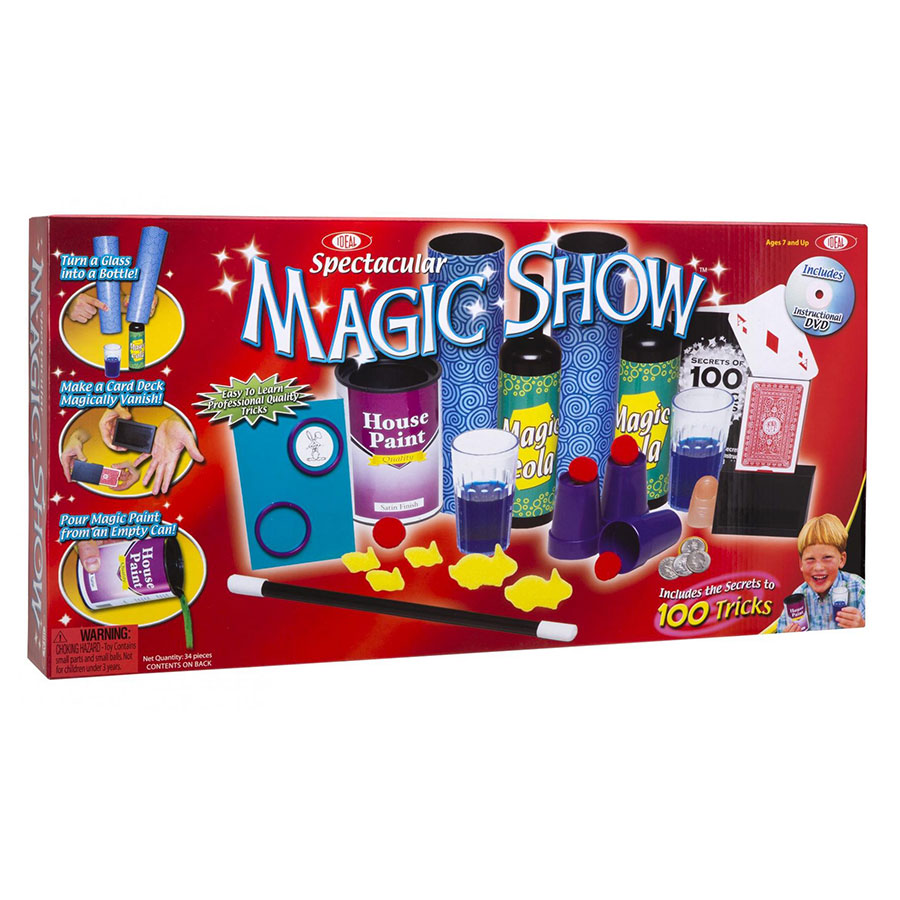 Magic Show 100 Trick Set - - Fat Brain Toys