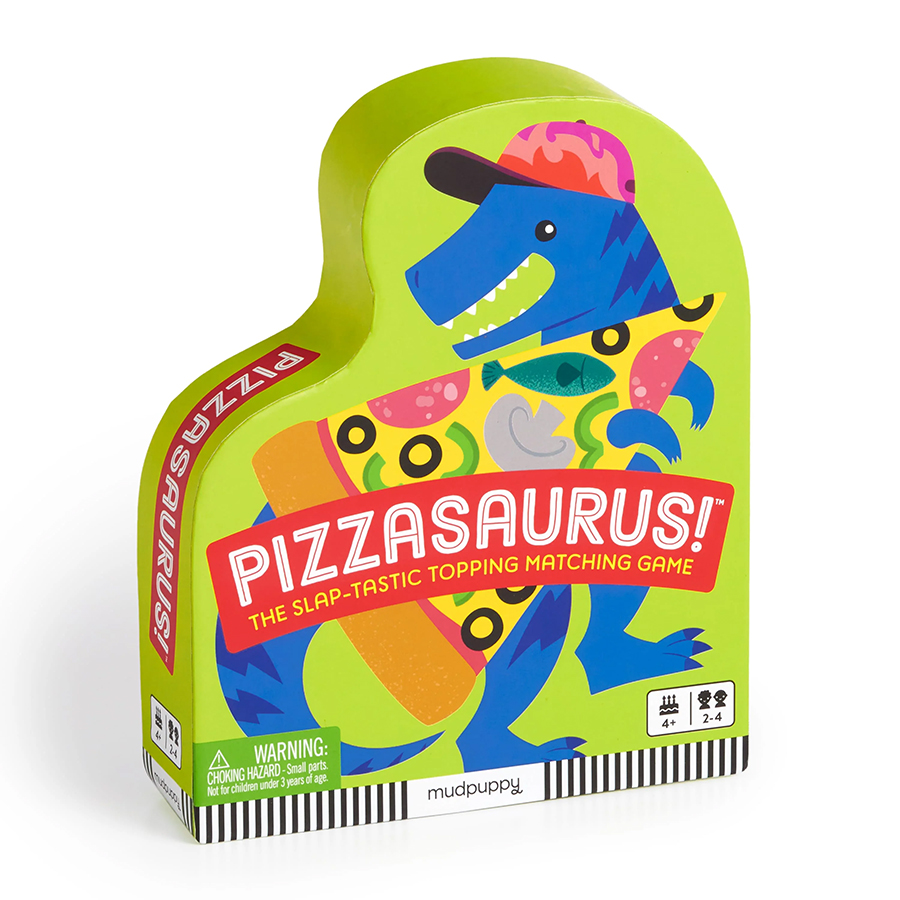 Pizzasaurus Shaped Box Game - Best Games for Ages 4 to 9