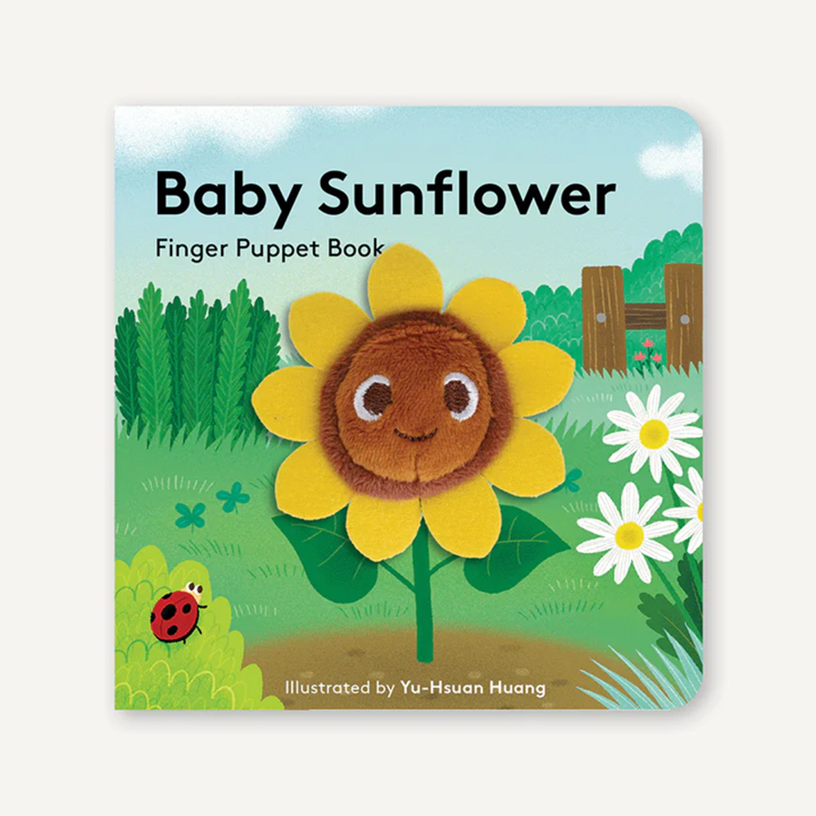 Baby Sunflower - Finger Puppet Book - Best for Ages 0 to 2