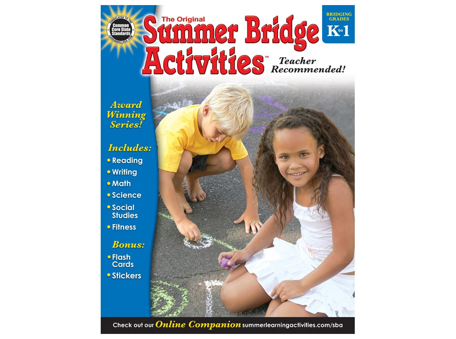 Summer Bridge Workbook - Kindergarten-First - - Fat Brain Toys