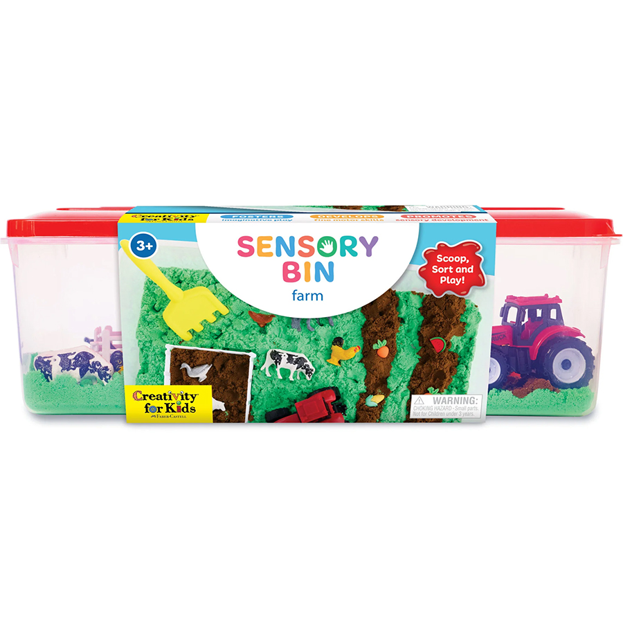 Sensory Bin - Farm - Best for Ages 3 to 8