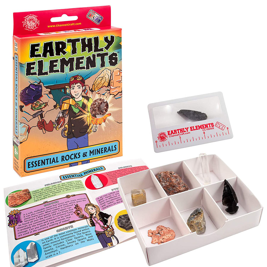 Earthly Elements Essential Rocks & Minerals - - Fat Brain Toys