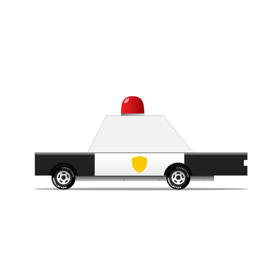 Candycar - Police Car - - Fat Brain Toys