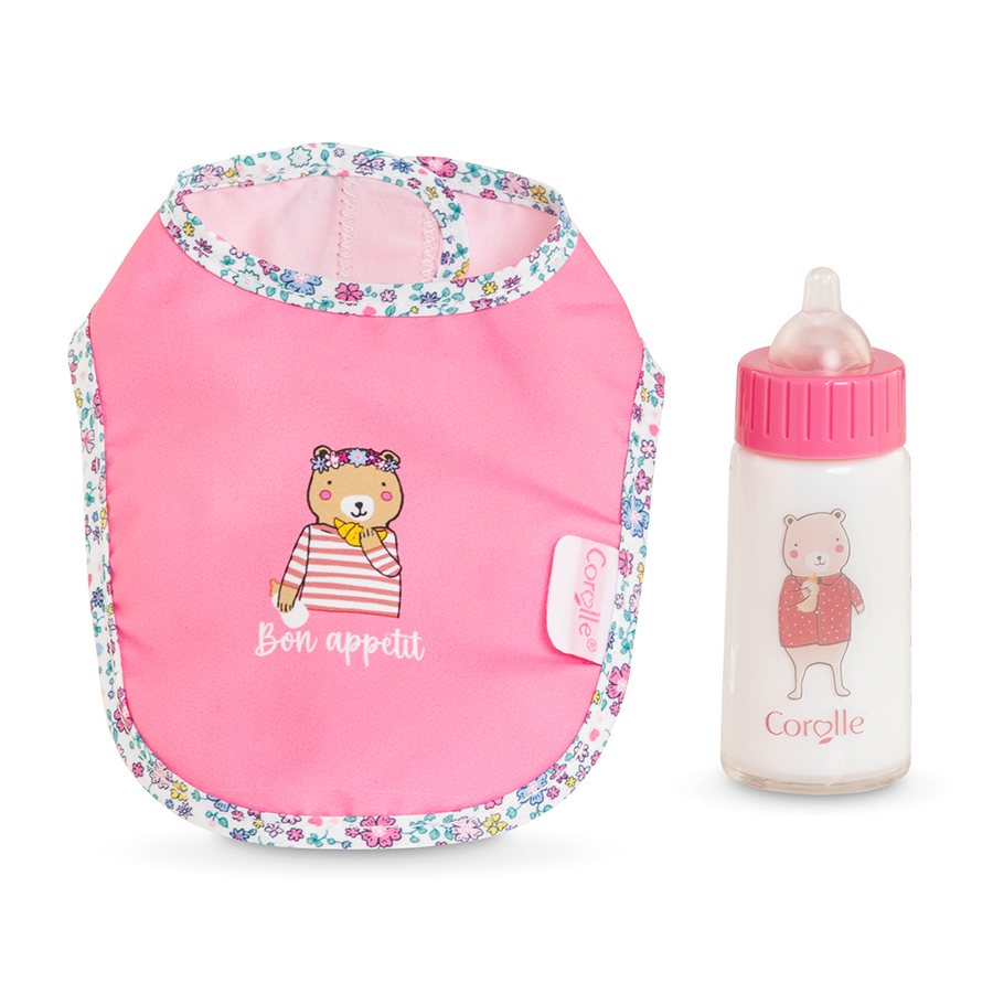 Bebe Bib & Magic Milk Bottle - 12 & 14 inch - Best for Ages 2 to 7
