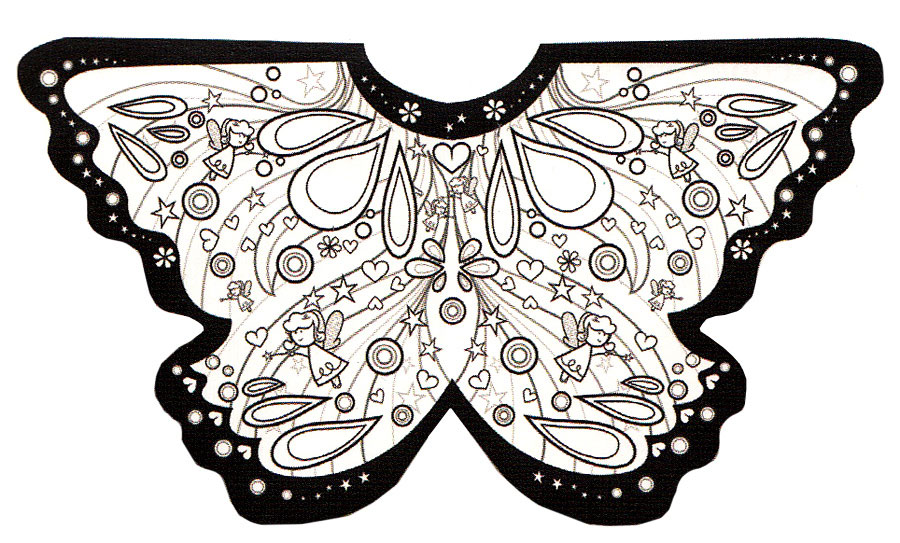 Color Me Butterfly Fairy Wings - - Fat Brain Toys