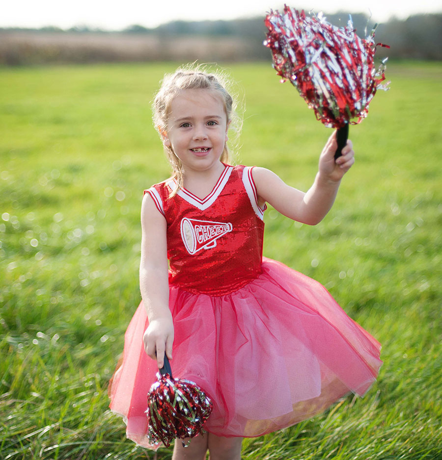 Red Cheerleader Dress - - Fat Brain Toys