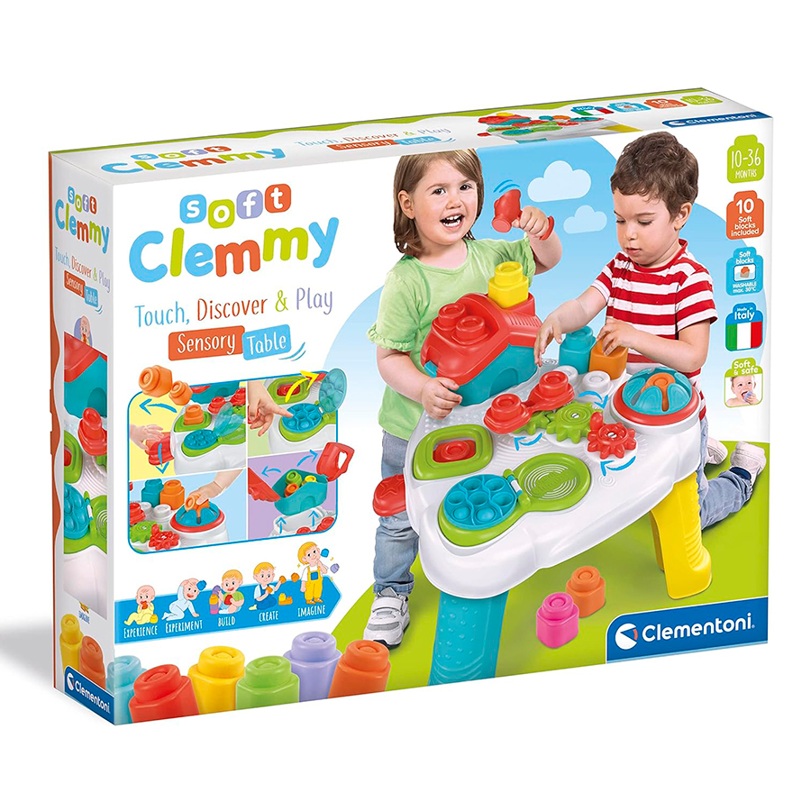 Soft Clemmy Touch Discover & Play Sensory Table - - Fat Brain Toys