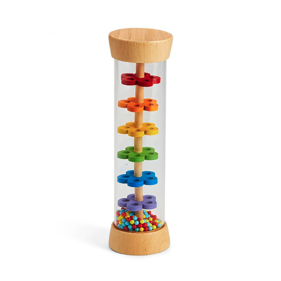 Rainbow Beads Rattle Toy - - Fat Brain Toys