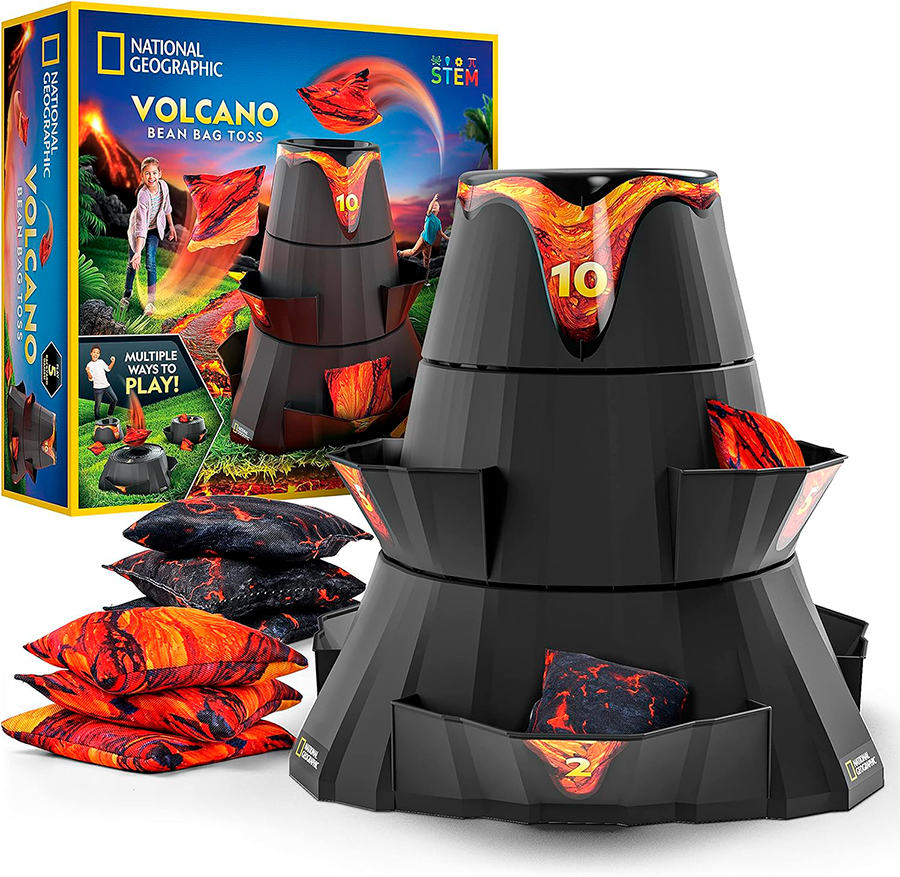National Geographic Volcano Bean Bag Toss - Best for Ages 3 to 12
