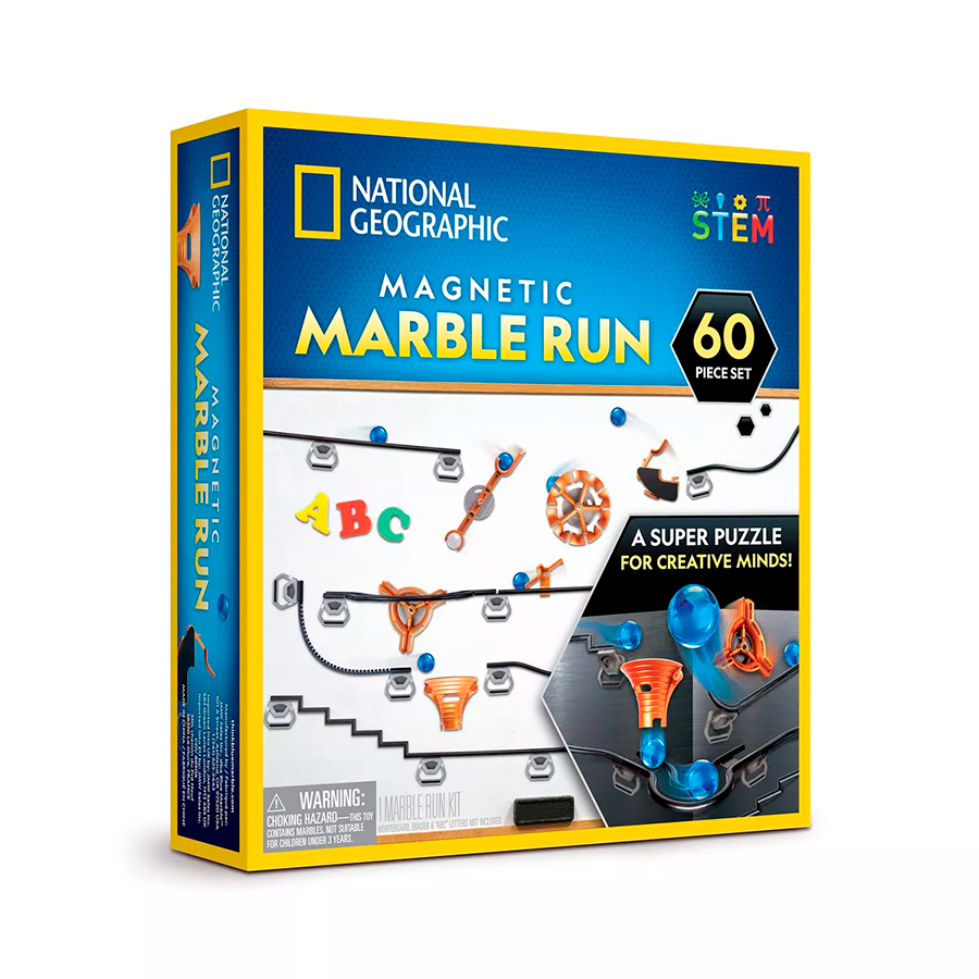 National Geographic Magnetic Marble Run - Best for Ages 10 to 12