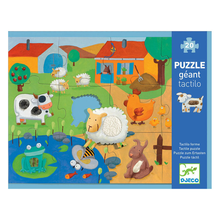 Tactile Farm Puzzle - - Farm Toys