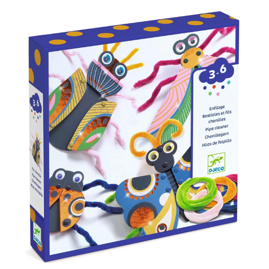 Fuzzy Bugs 3D Collage - Best Arts & Crafts for Ages 4 to 10