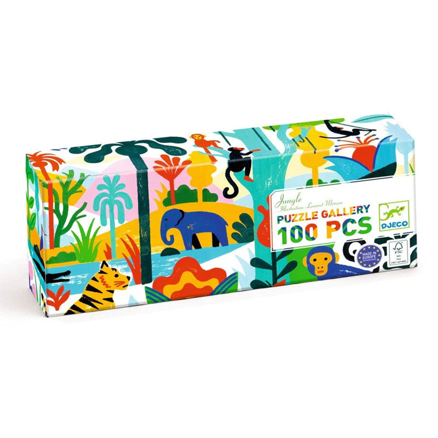 Jungle Gallery Puzzle - 100 pc - Best Puzzles for Ages 5 to 11
