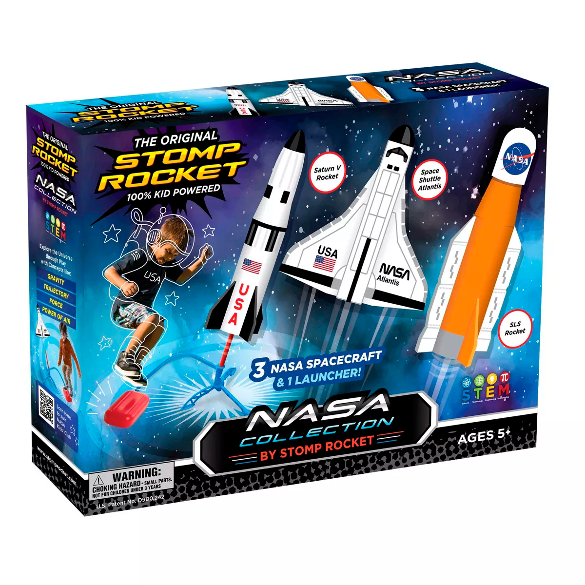 Stomp Rocket® NASA Collection - Best Active Play for Babies
