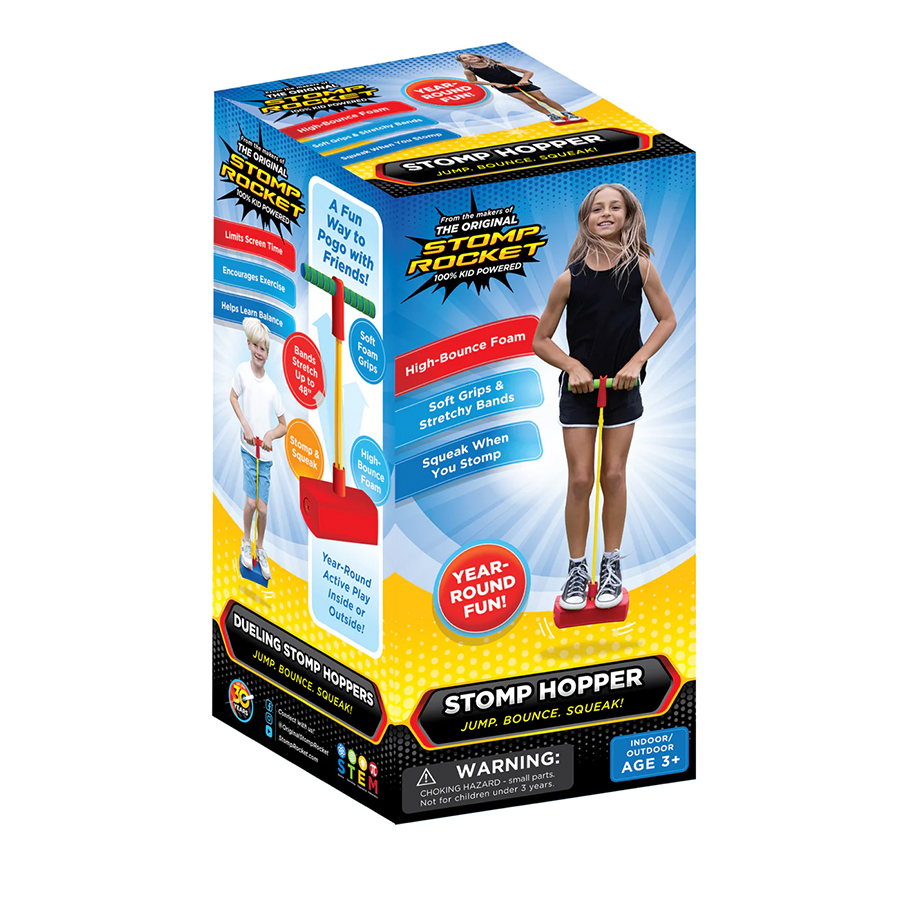 Stomp Rocket® Single Stomp Hopper - - Fat Brain Toys
