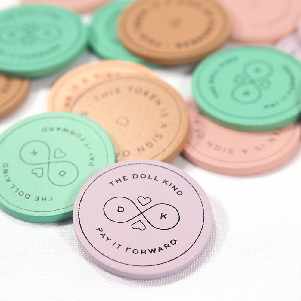 Kindness Tokens Set of 10 - - Fat Brain Toys