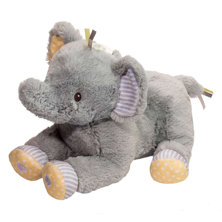 Gray Elephant Starlight Musical - 13 inch - - Fat Brain Toys