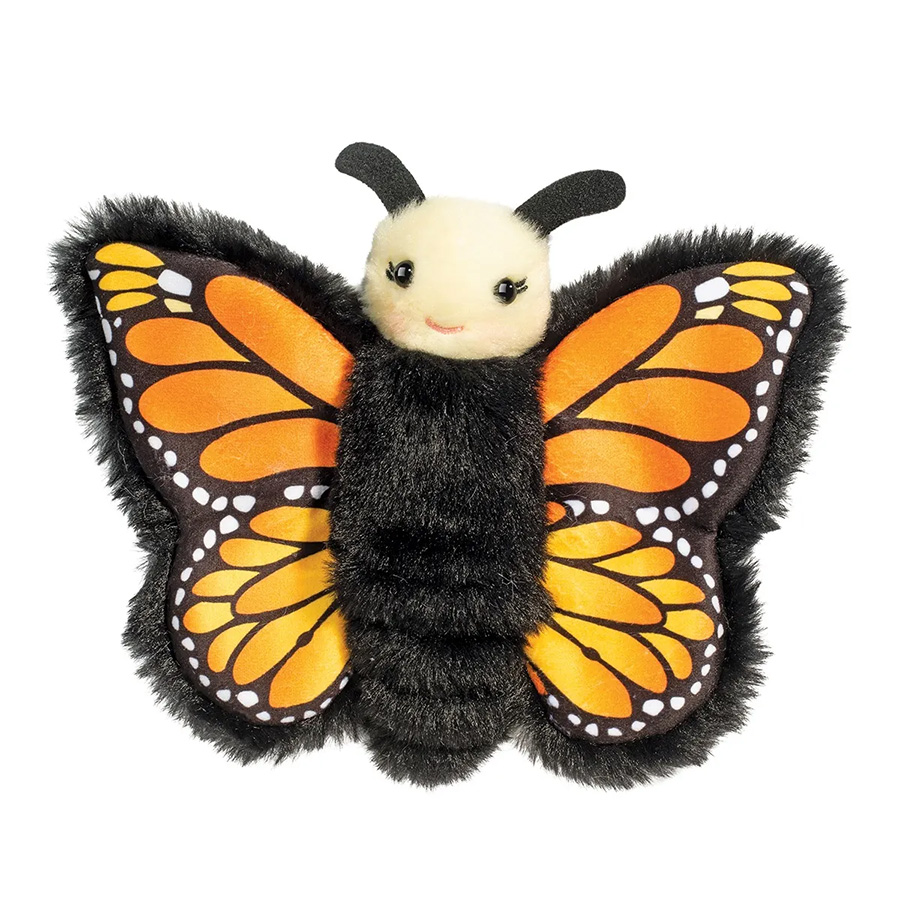 Mini Monarch Butterfly Puppet - 7 inch - Best for Ages 2 to 7