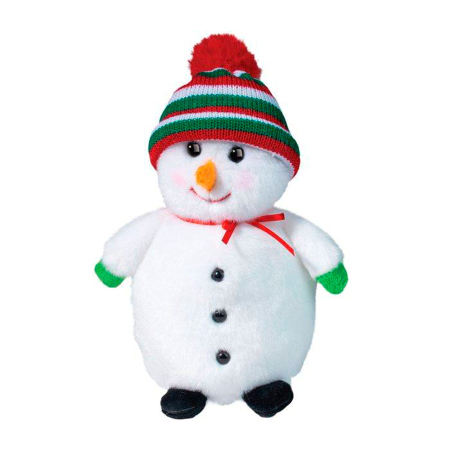 Chilly Snowman - 7 inch - Best Plush for Ages 2 to 7 - Fat Brain Toys