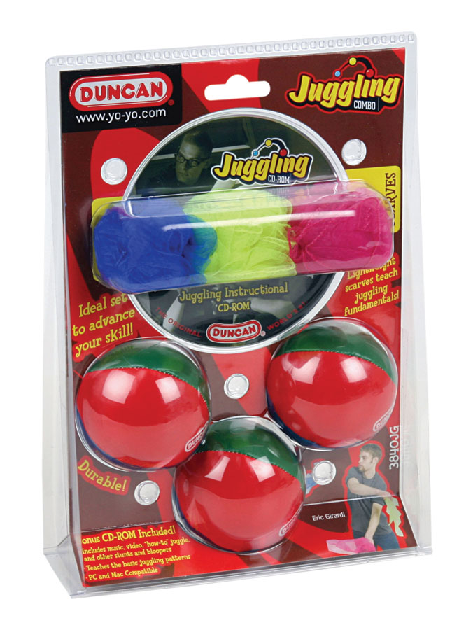 Juggling Combo Pack - Balls & Scarves - - Fat Brain Toys