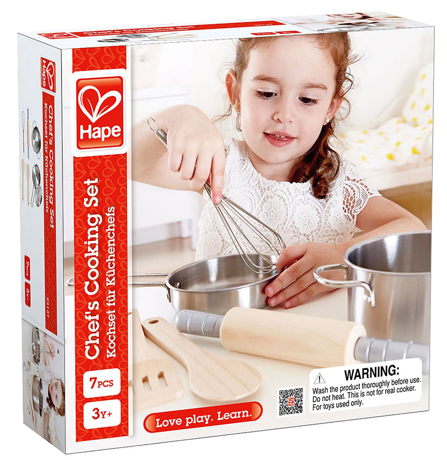 Chef's Cooking Set - - Fat Brain Toys