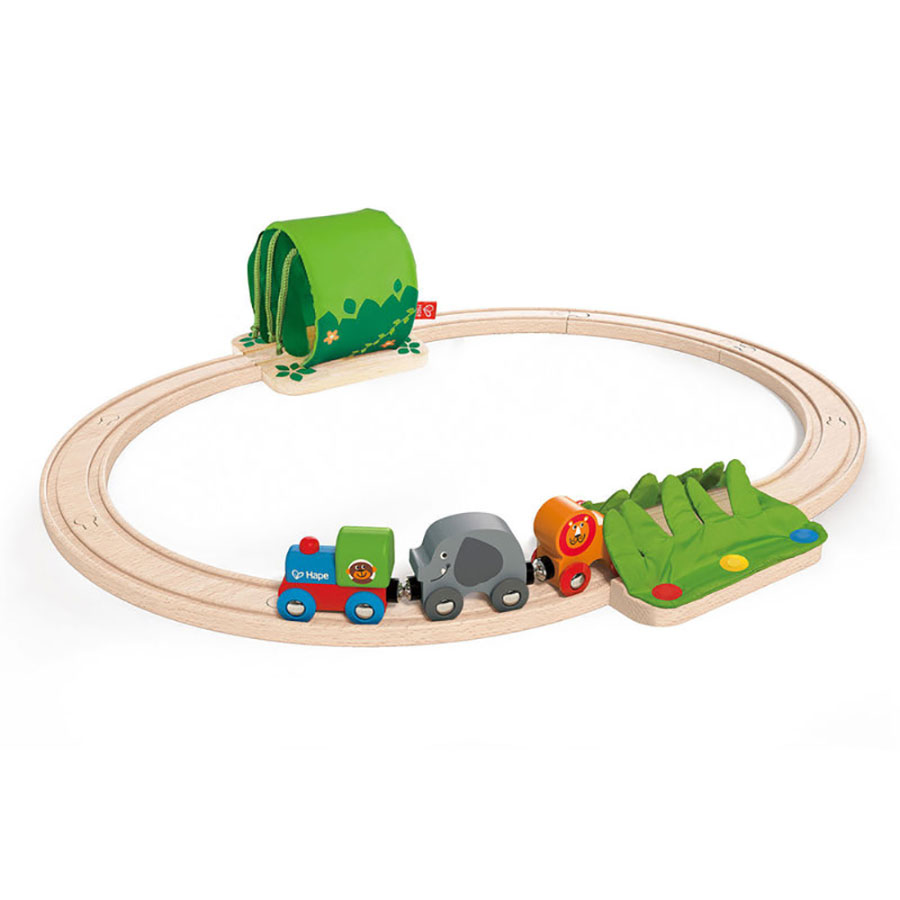 Jungle Train Journey Set - - Fat Brain Toys
