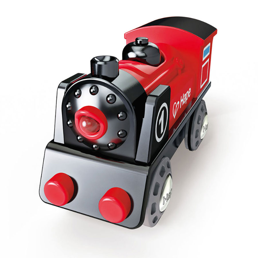 Battery Powered Train Engine No 1 - - Fat Brain Toys